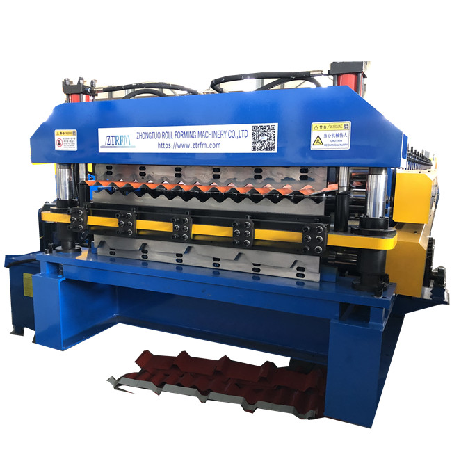 Metal Roofing Tile Making Machine Manufacturer Cangzhou Zhongtuo